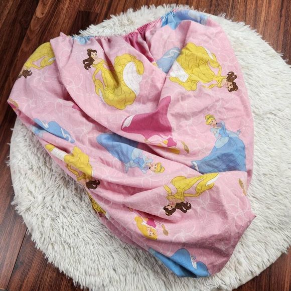 Disney | Bedding | Crib Sheet Disney Princess Pink Fitted | Poshmark
